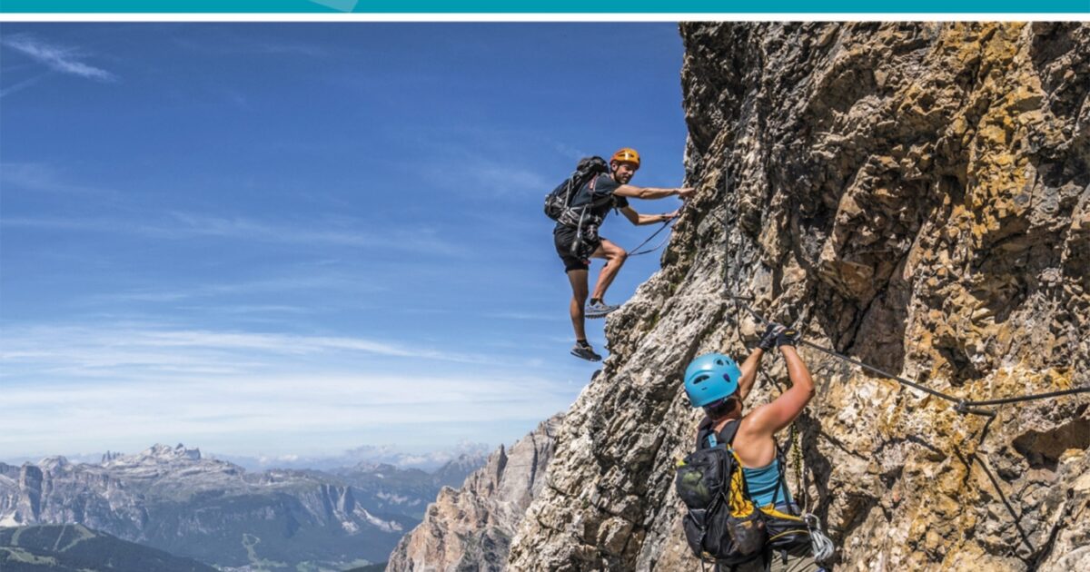 Dolomites via ferratas guidebook - 77 graded routes | Cicerone Press