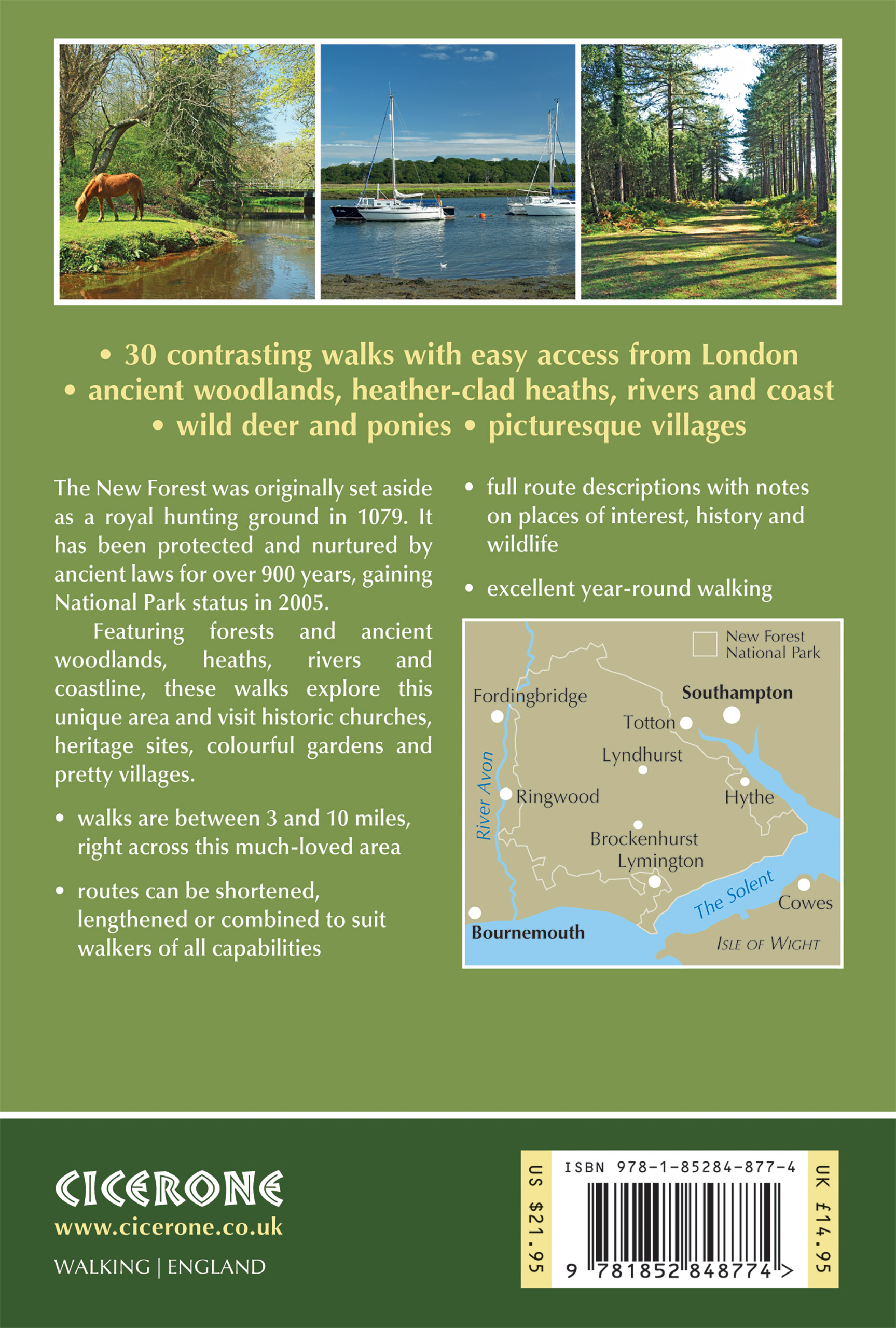 Walking in the New Forest Guidebook | Cicerone Press
