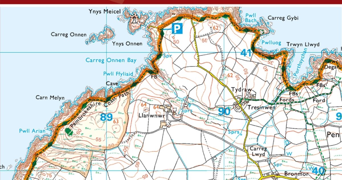 Pembrokeshire Coast Path national trail map booklet | Cicerone Press