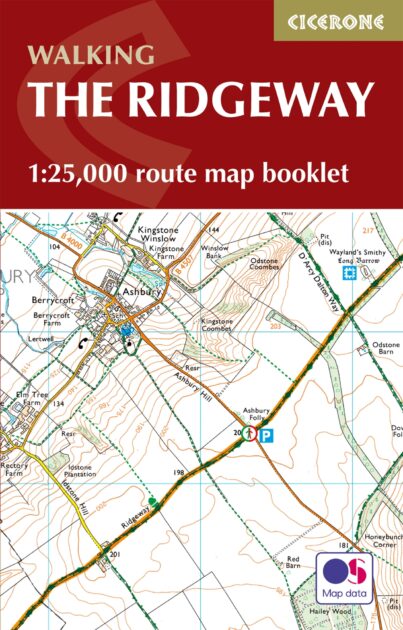 Ridgeway National Trail OS map booklet | Cicerone Press