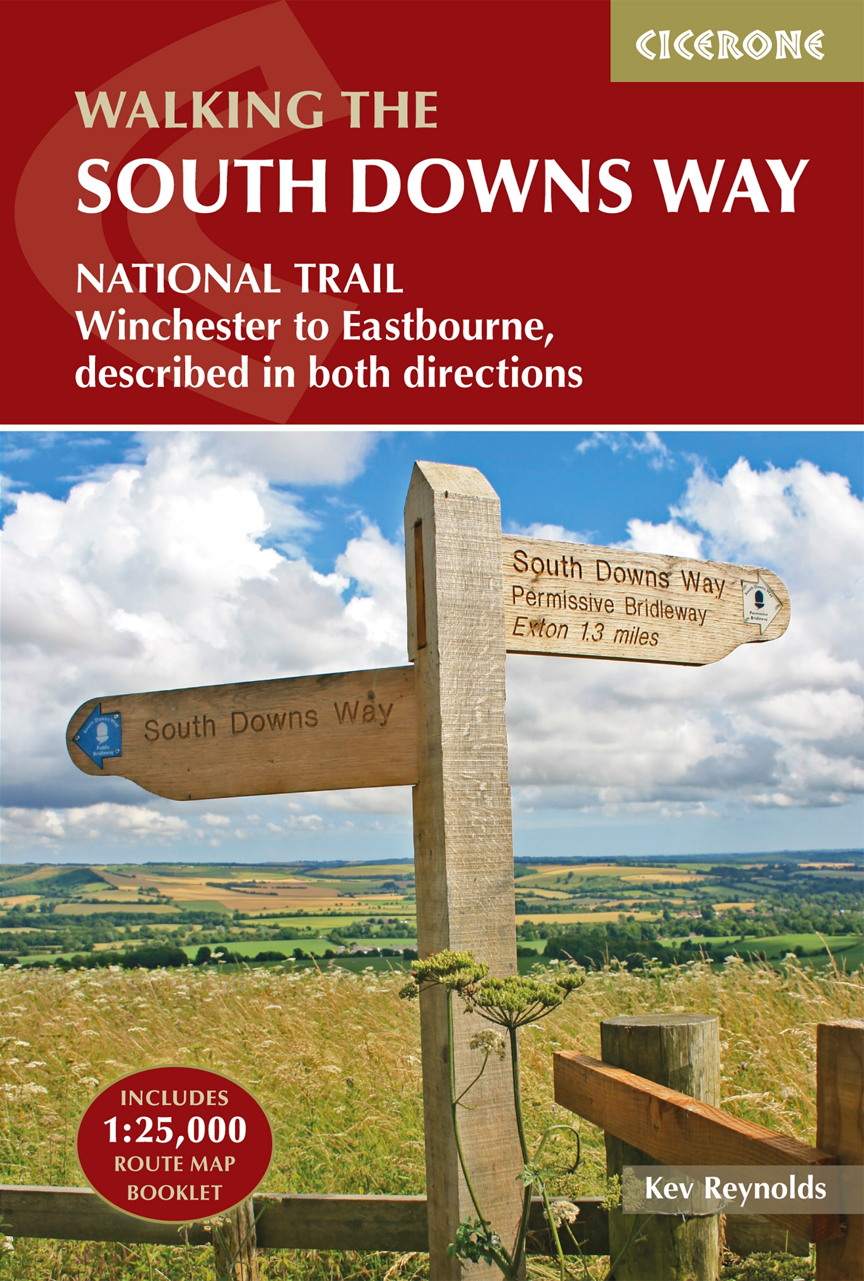 South Downs Way National Trail book includes OS map | Cicerone Press