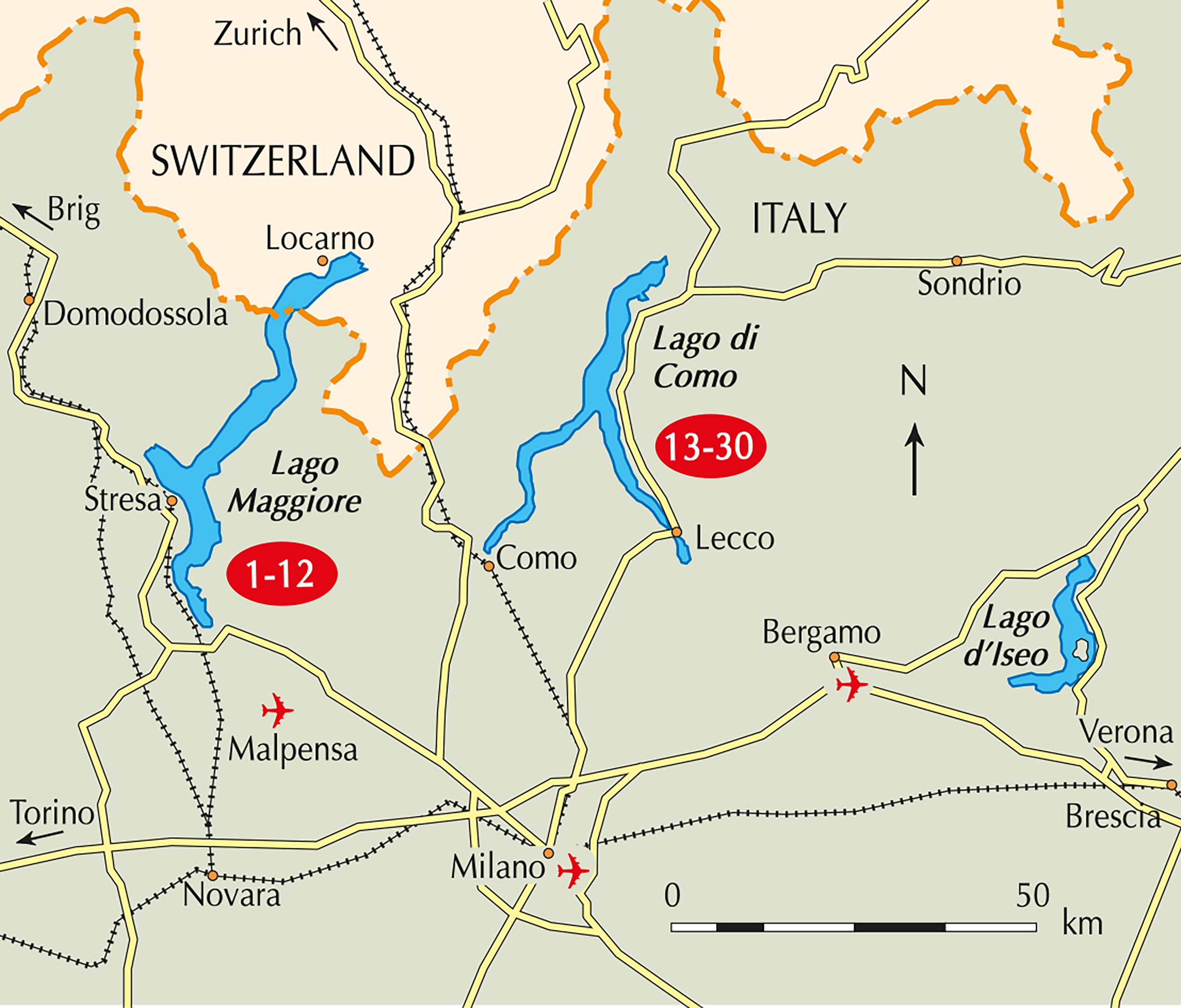 Walking Lake Como and Maggiore - 30 walks in the… | Cicerone Press