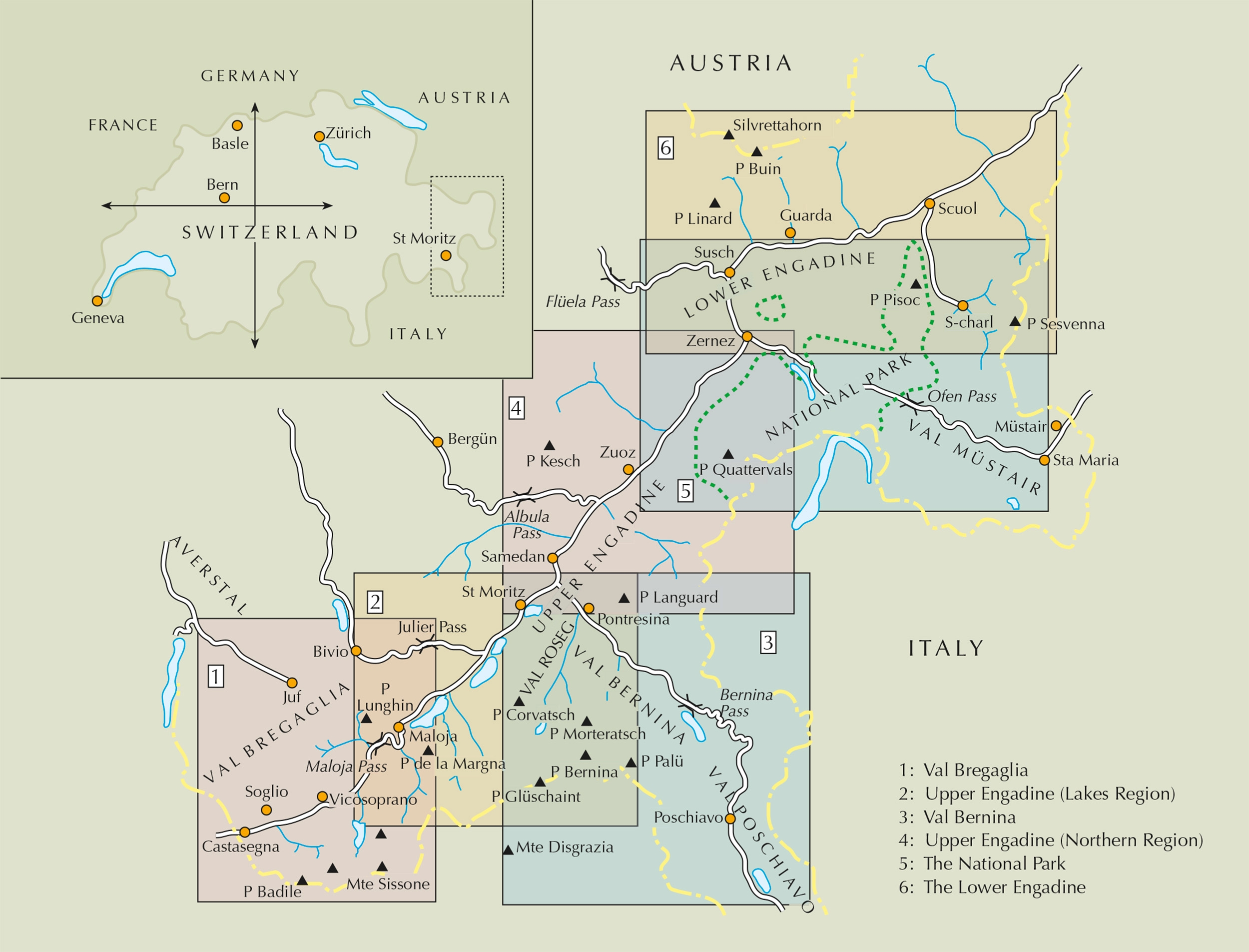 Walks in the Engadine, Switzerland - 100 day walks | Cicerone Press