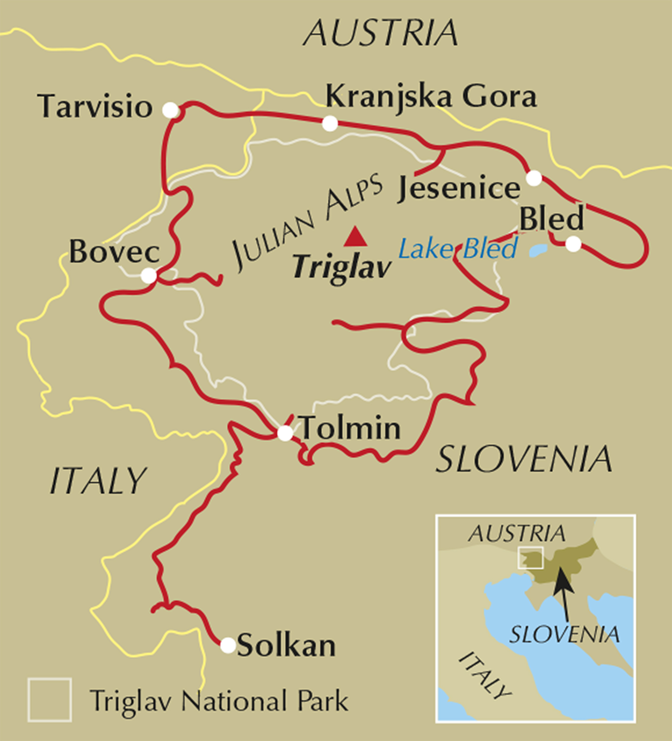 Juliana Trail trekking guidebook - walk Slovenia's… | Cicerone Press