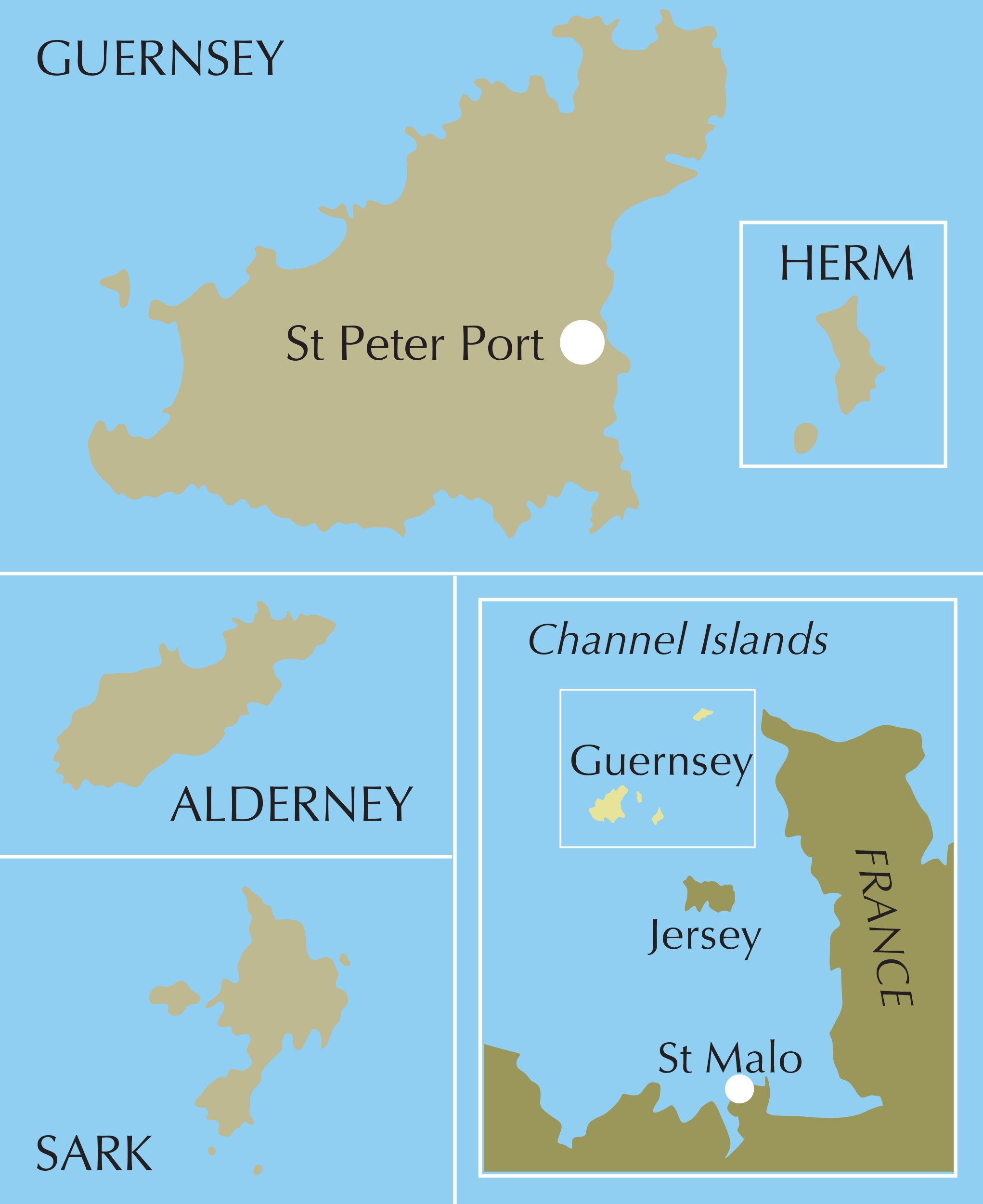 Walking guidebook Guernsey, Alderney, Sark, Herm,… | Cicerone Press