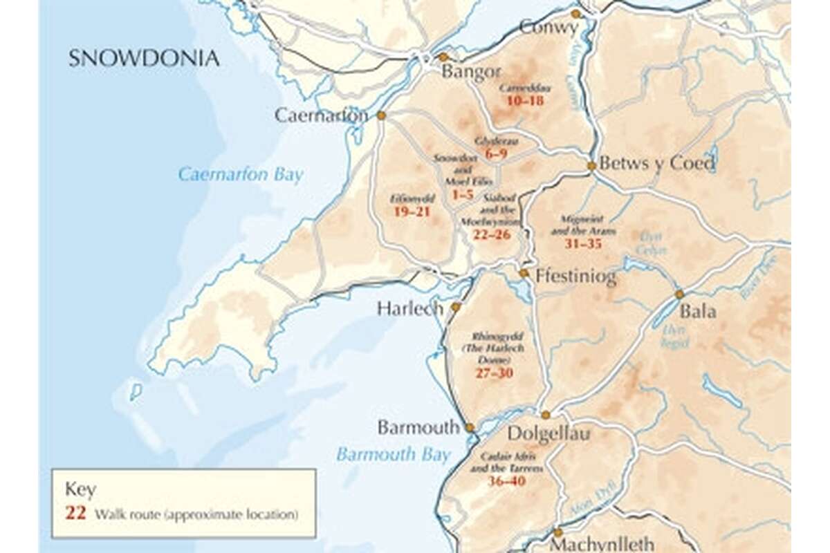 Mountain Walks in Snowdonia - 40 Classic Routes | Cicerone Press