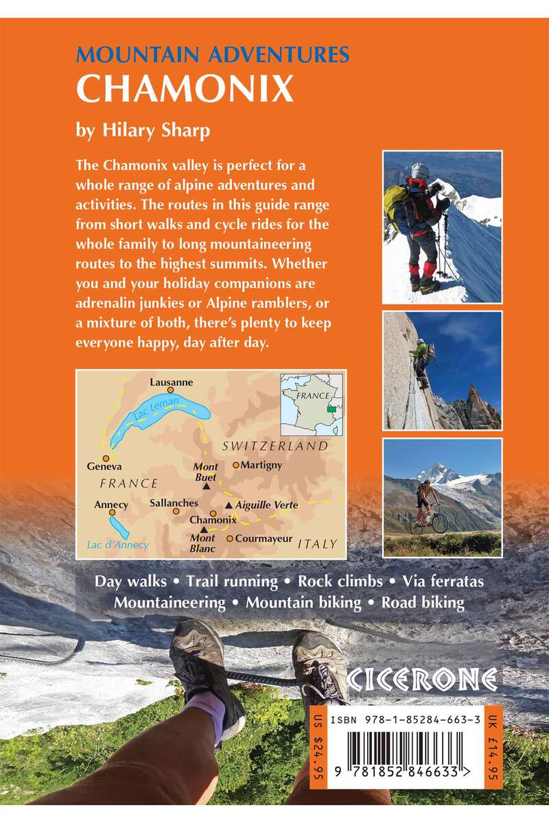 Chamonix adventure guidebook - walking, cycling,… | Cicerone Press