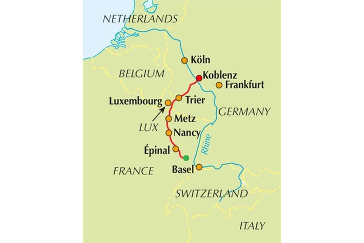 Moselle Cycle Route Guidebook - the Vosges to Koblenz | Cicerone Press