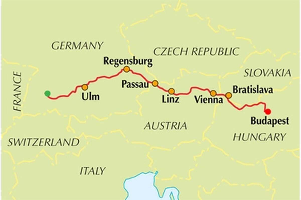 Danube Cycle Way Guidebook - Black Forest to Budapest | Cicerone Press