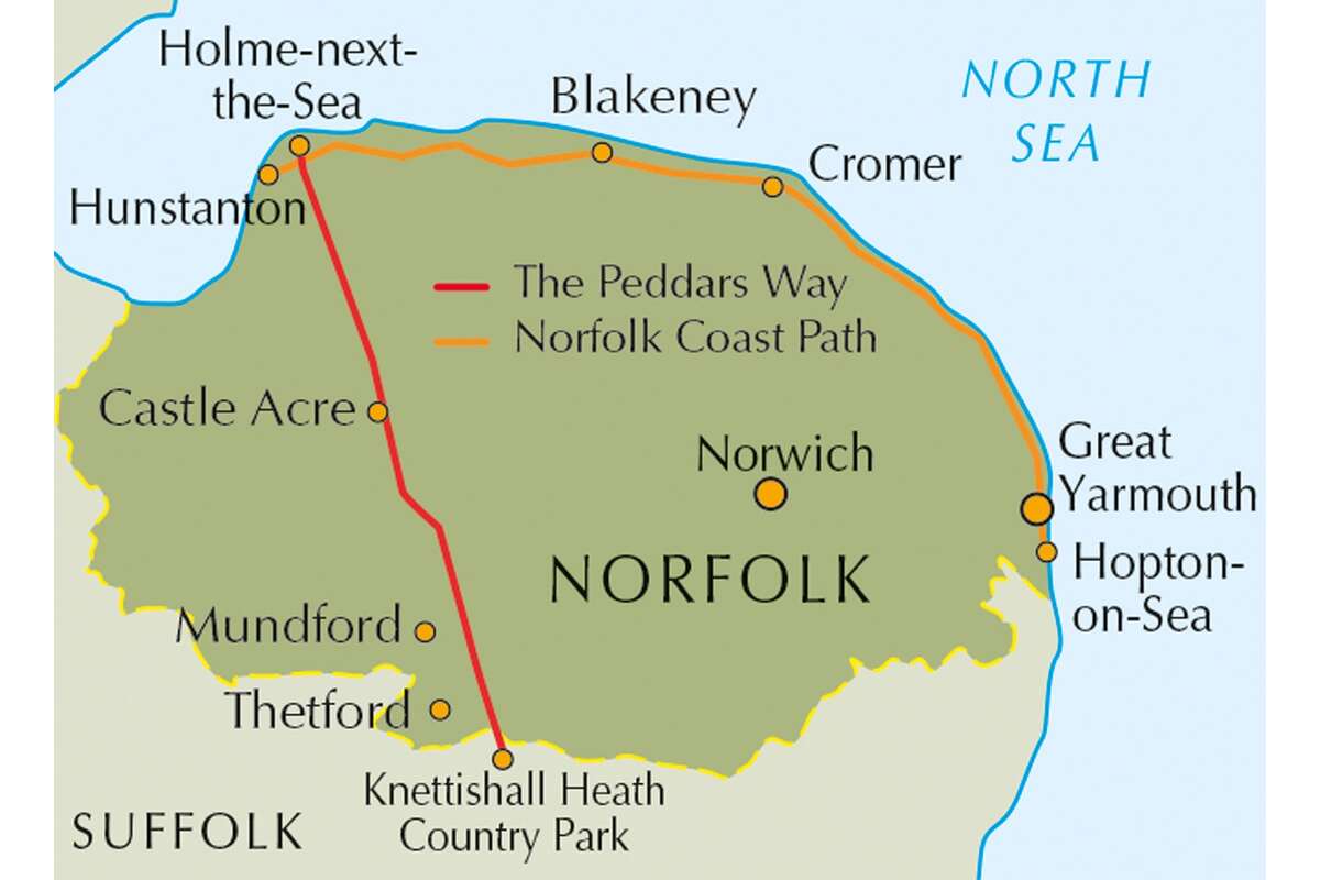The Peddars Way and Norfolk Coast Path; Norfolk's… | Cicerone Press