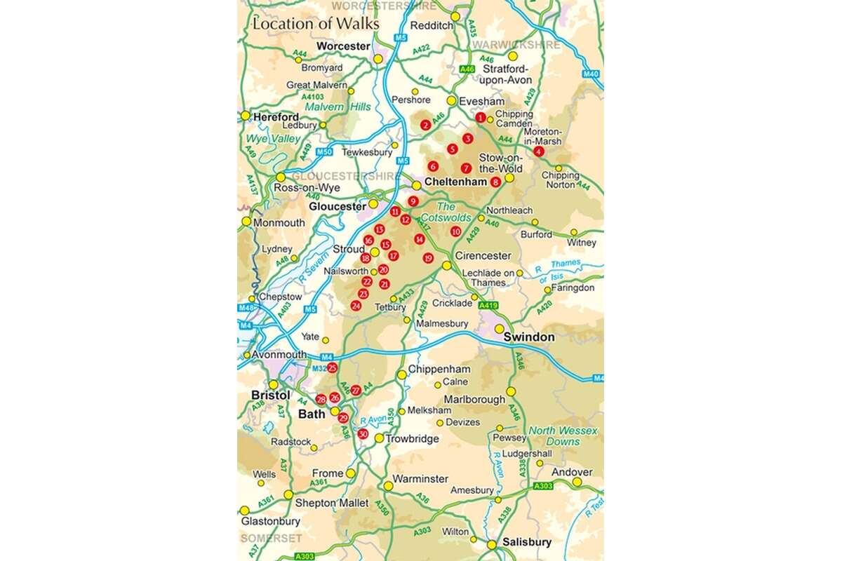 30 circular Cotswolds walks - inc parts of the… | Cicerone Press