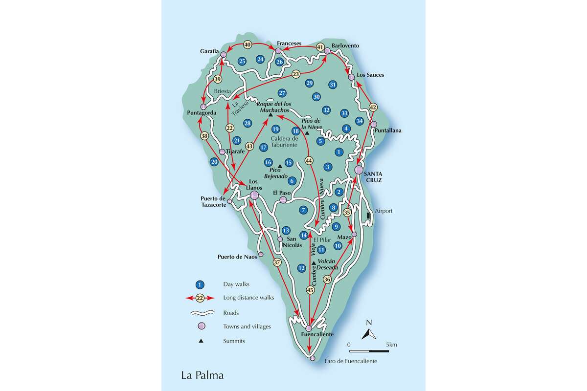 La Palma walking guidebook - Canary Islands | Cicerone Press