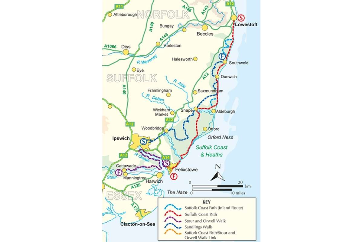 Suffolk Coast Path | Stour and Orwell | Sandlings… | Cicerone Press