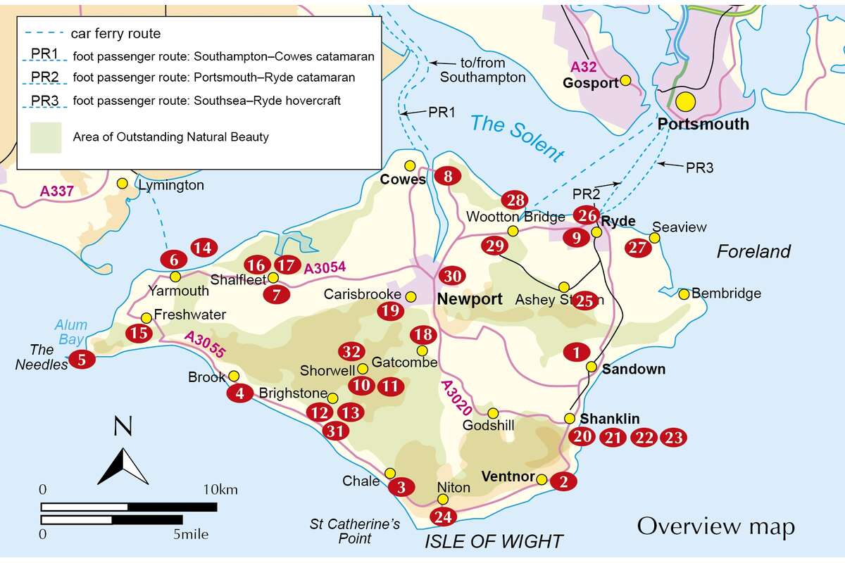 Isle of Wight walking guidebook | Cicerone Press