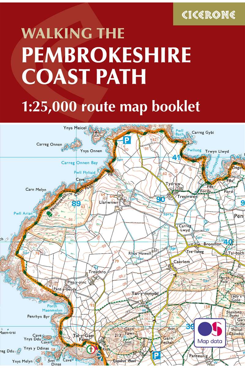 Pembrokeshire Coast Path national trail map booklet | Cicerone Press