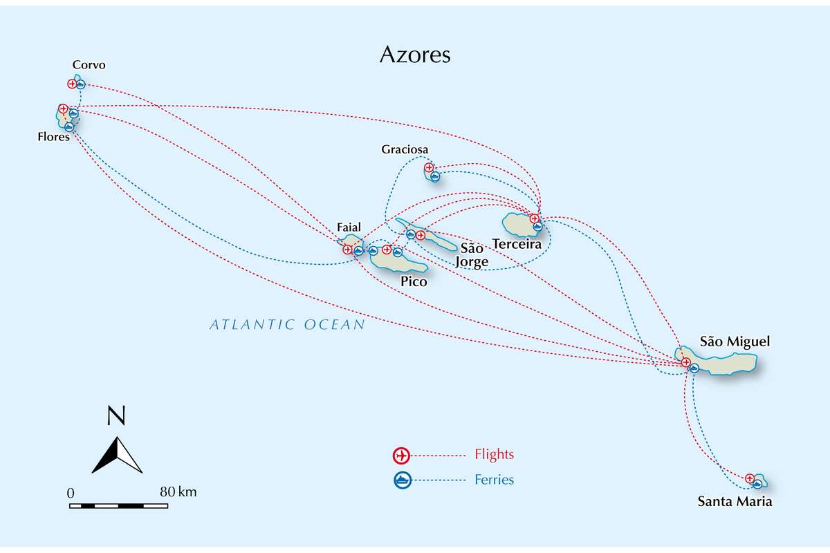Azores walking guidebook - 70 routes on all nine… | Cicerone Press