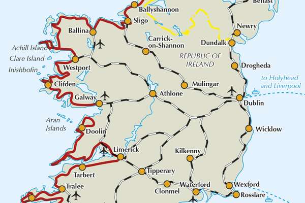 The Wild Atlantic Way: guidebook to cycling… | Cicerone Press