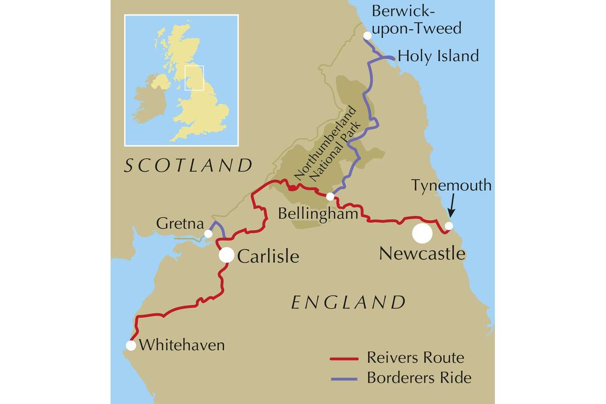 Reivers Cycle Route guidebook | NCN 10 | Cicerone Press