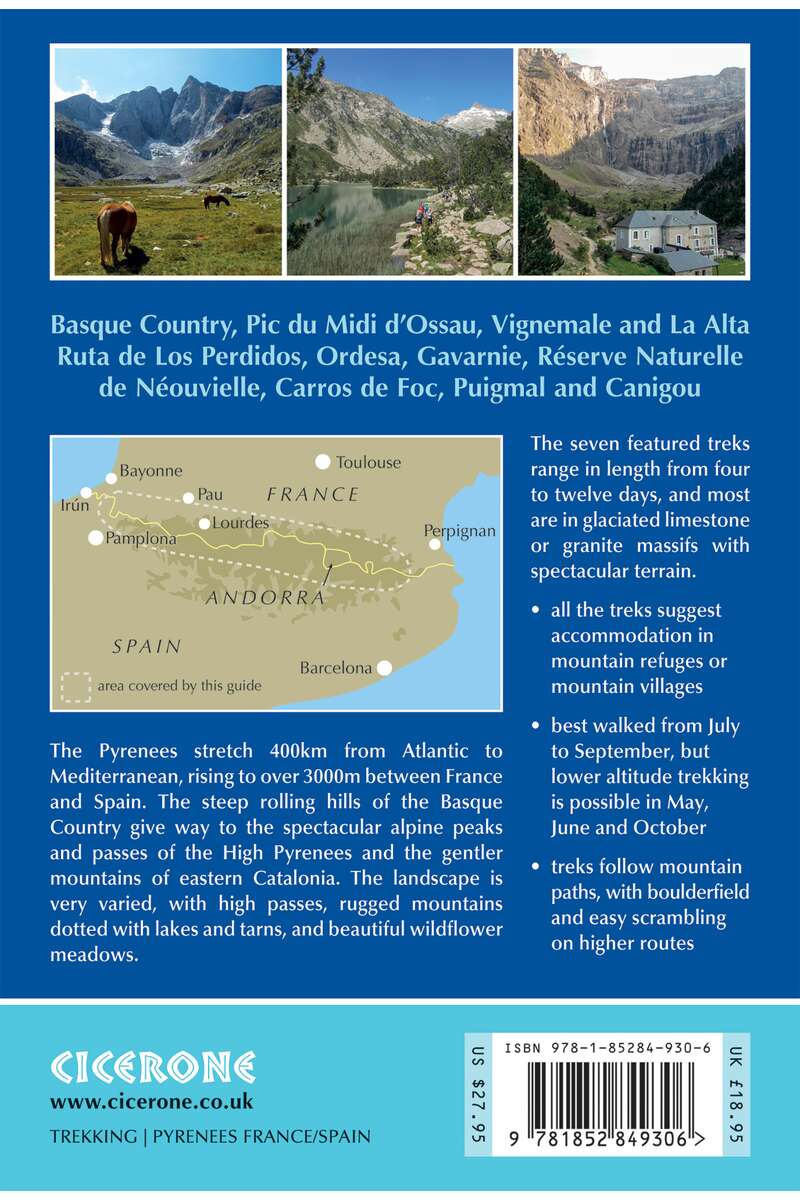 Shorter Treks in the Pyrenees Guidebook | Cicerone Press