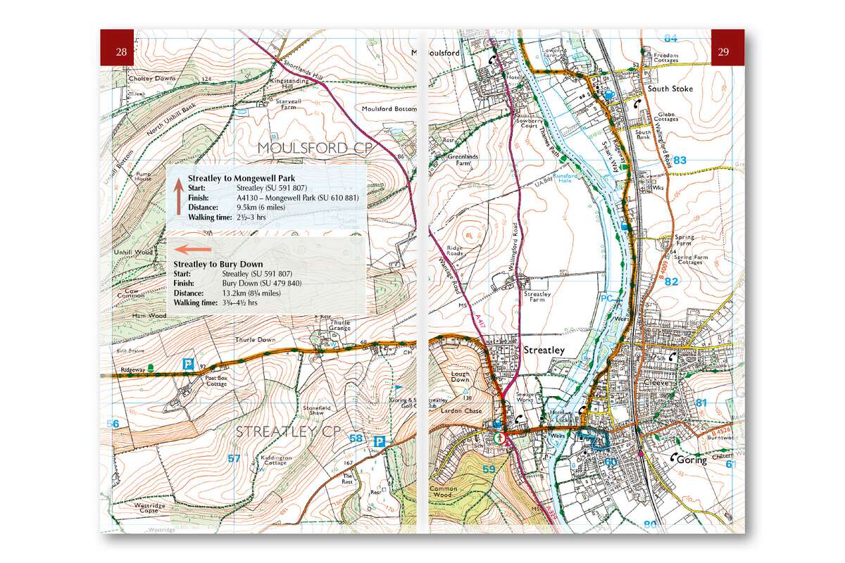 Ridgeway National Trail OS map booklet | Cicerone Press