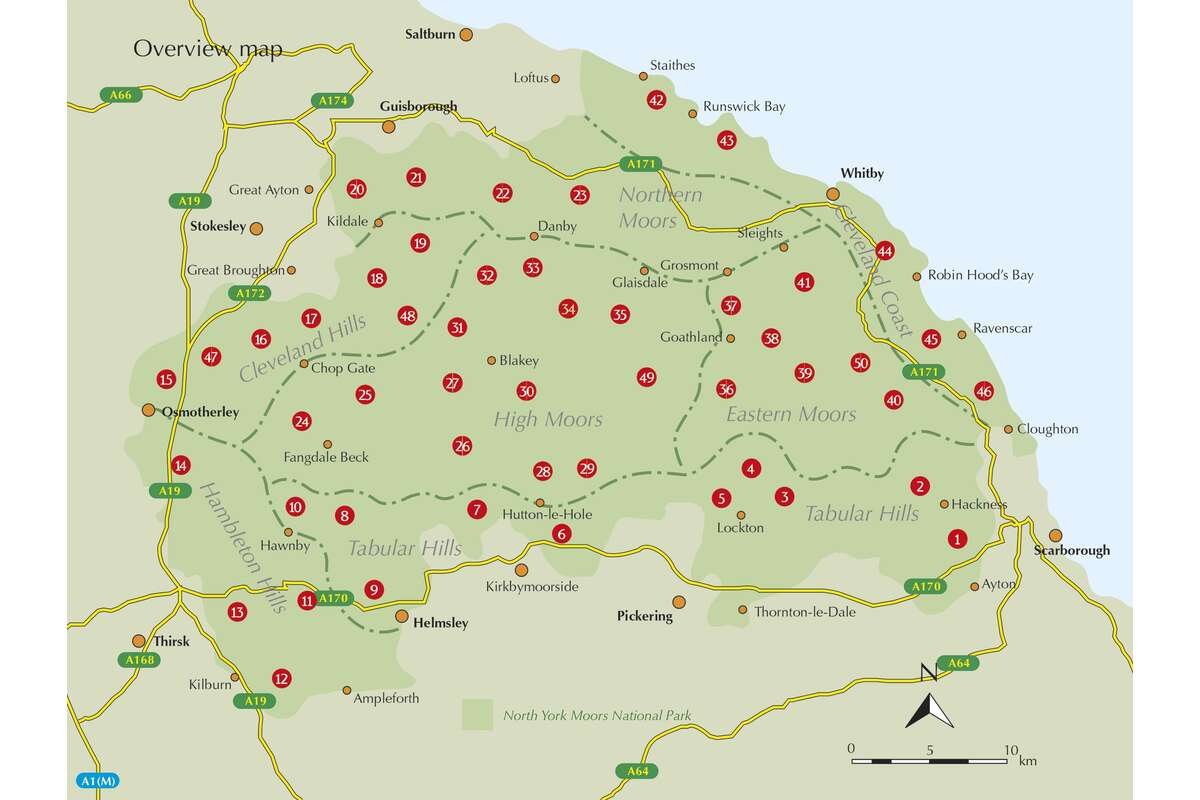 The North York Moors Guidebook | Cicerone Press