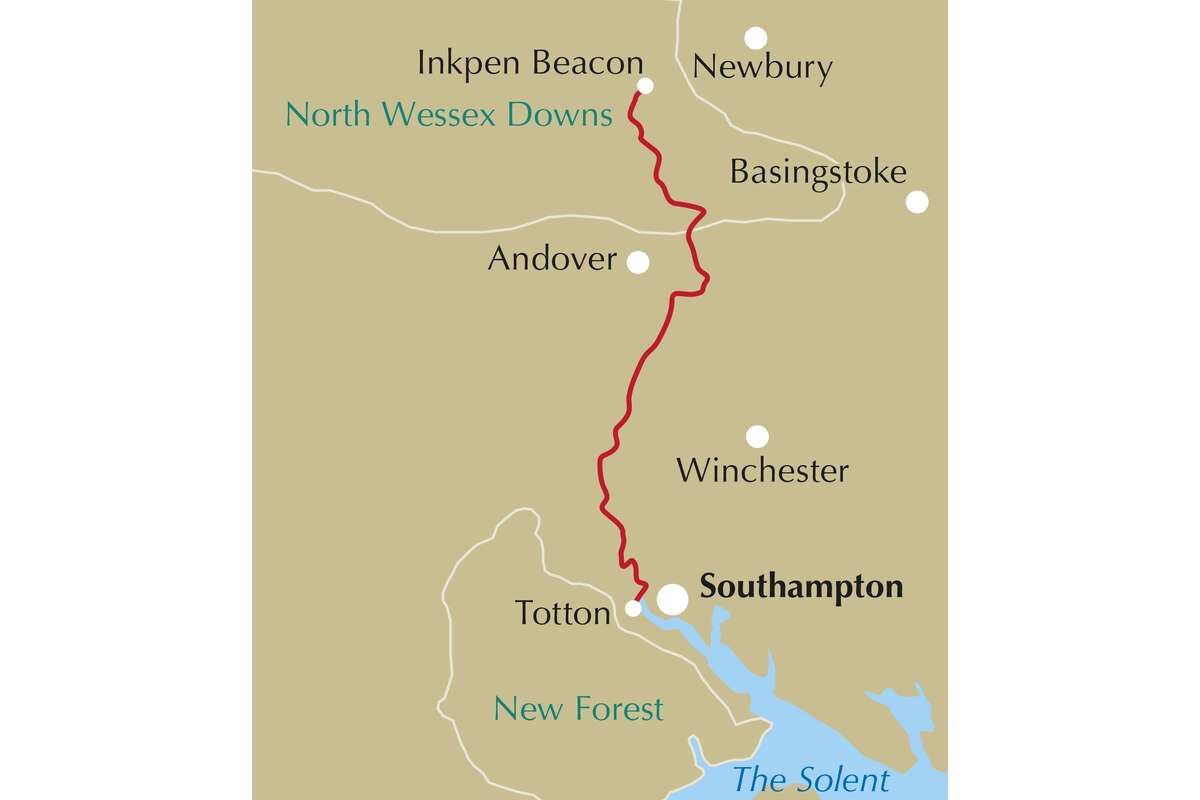 Guidebook to walking Hampshire's Test Way and 15 day… | Cicerone Press