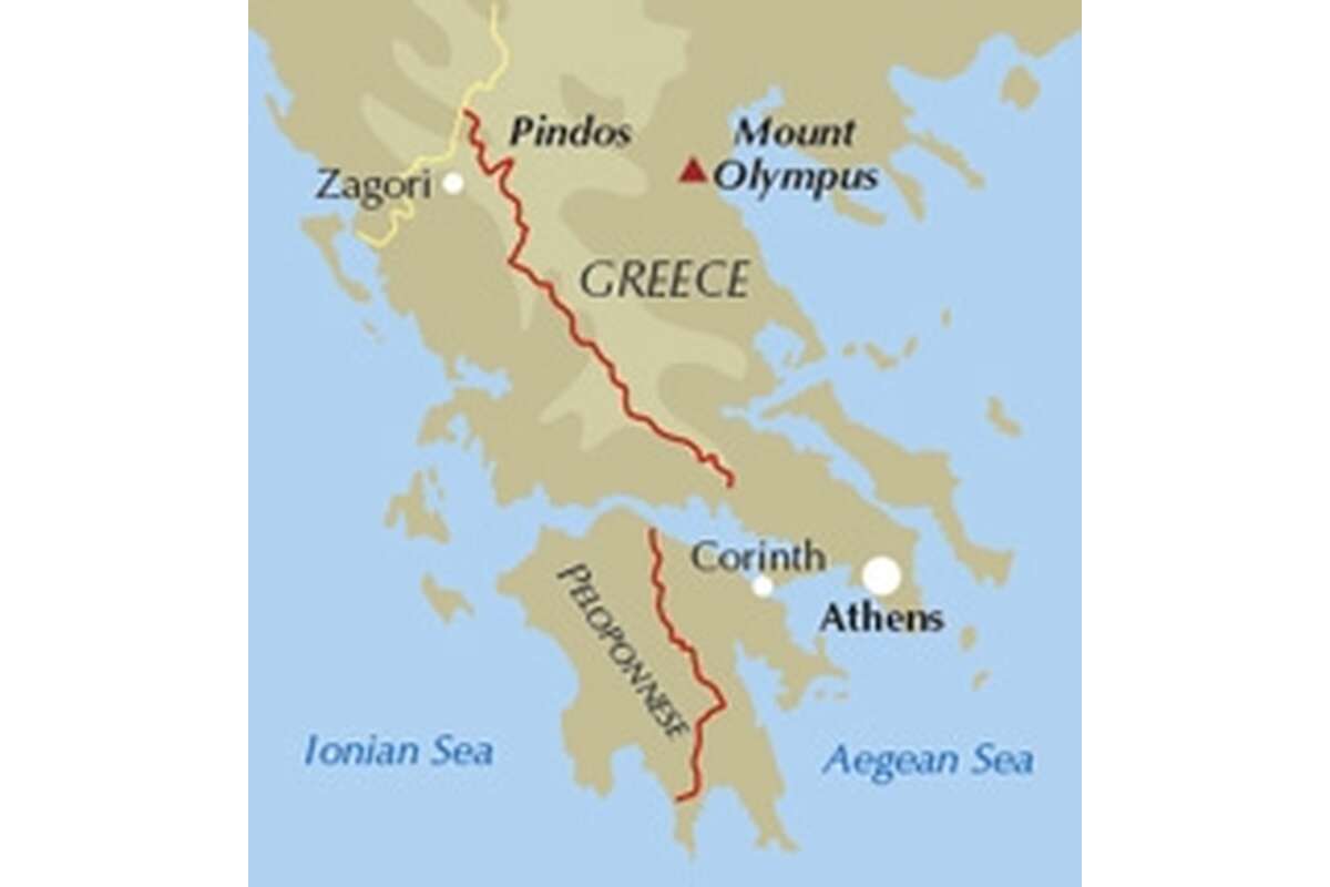 Guidebook to mountain trekking the length of Greece | Cicerone Press