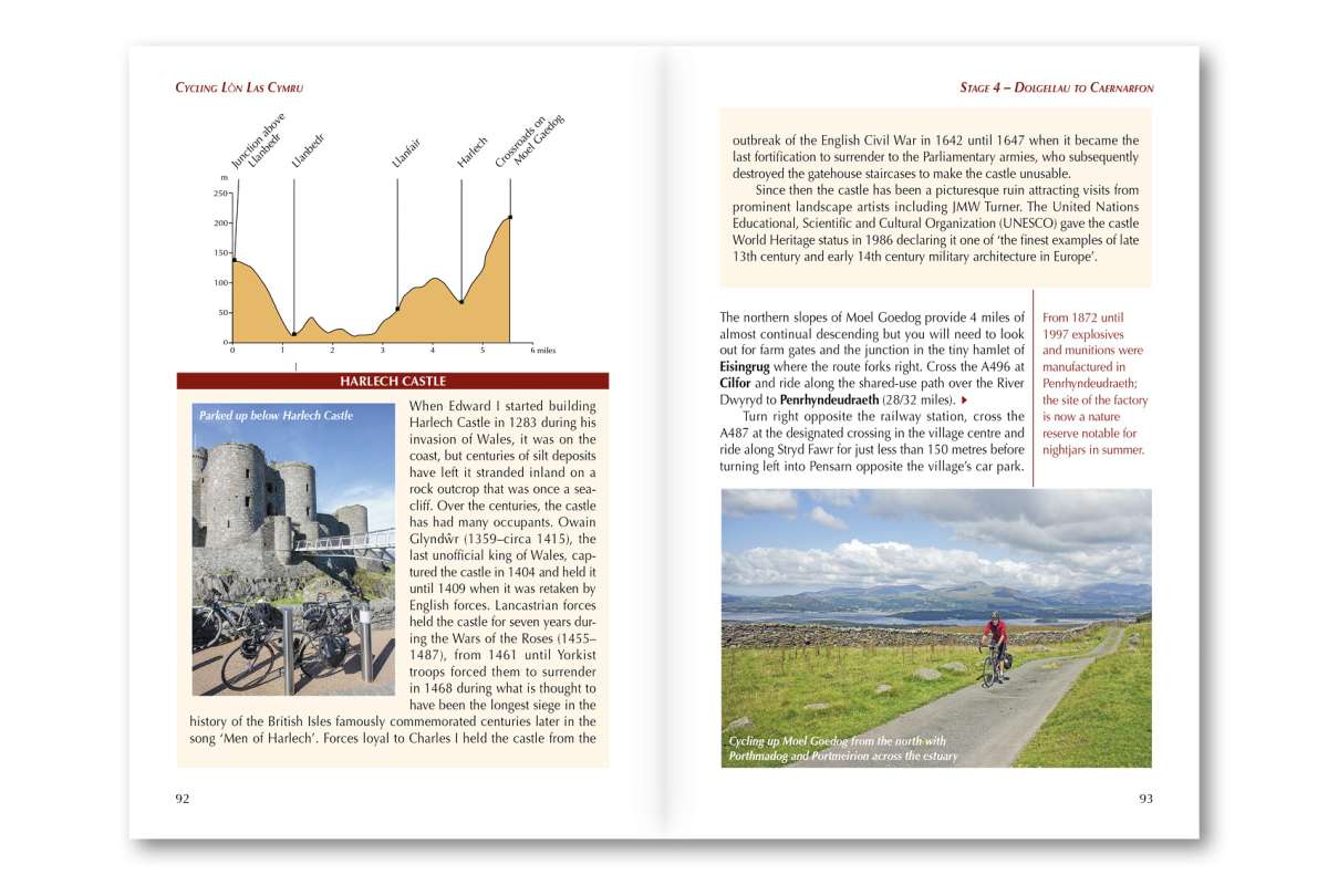 Cycling Lon Las Cymru guidebook - Cardiff to Holyhead | Cicerone Press