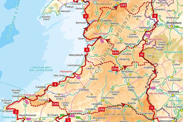 Guidebook to cycle touring in Wales. | Cicerone Press