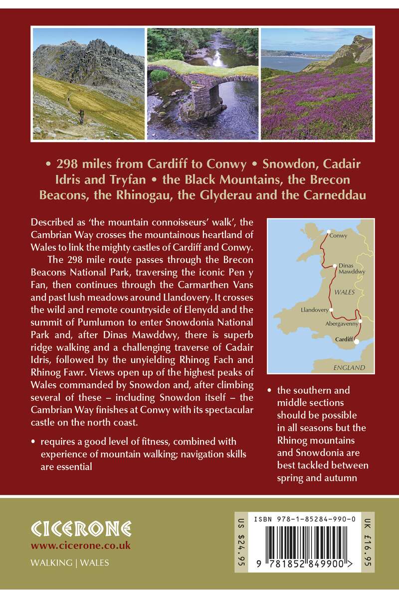 The Cambrian Way Guidebook | Cicerone Press