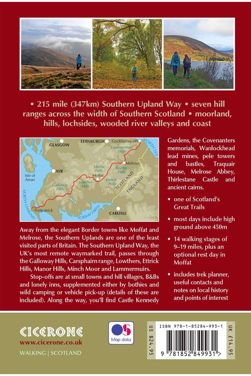 Southern Upland Way walking guidebook | Cicerone Press