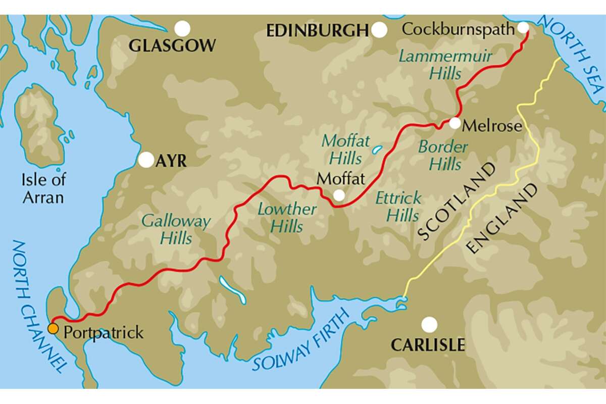 Southern Upland Way walking guidebook | Cicerone Press