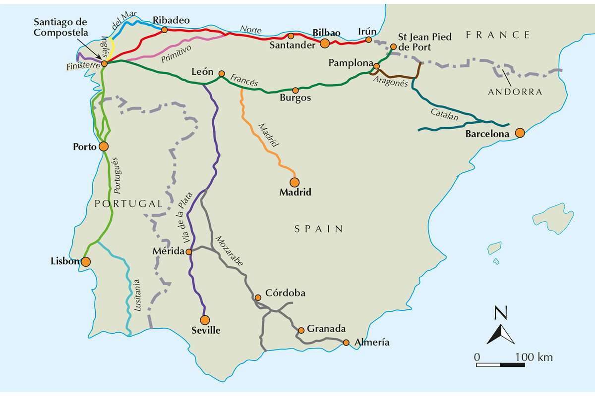 Camino Frances guidebook - walking the Camino de… | Cicerone Press