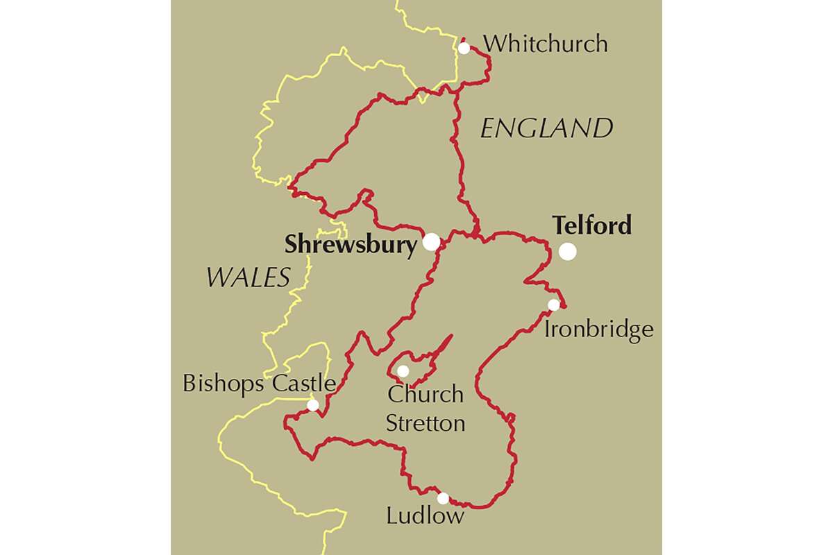 Walking the Shropshire Way Guidebook | Cicerone Press