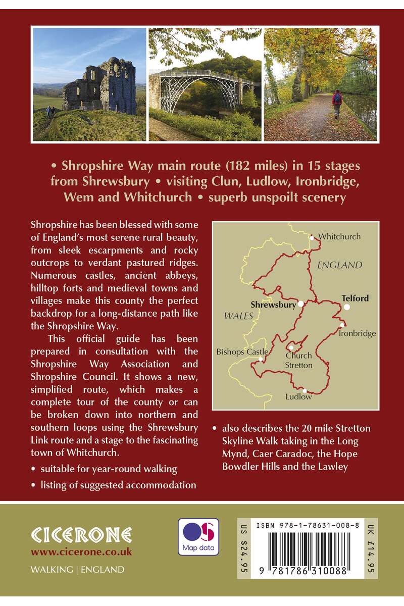 Walking the Shropshire Way Guidebook | Cicerone Press