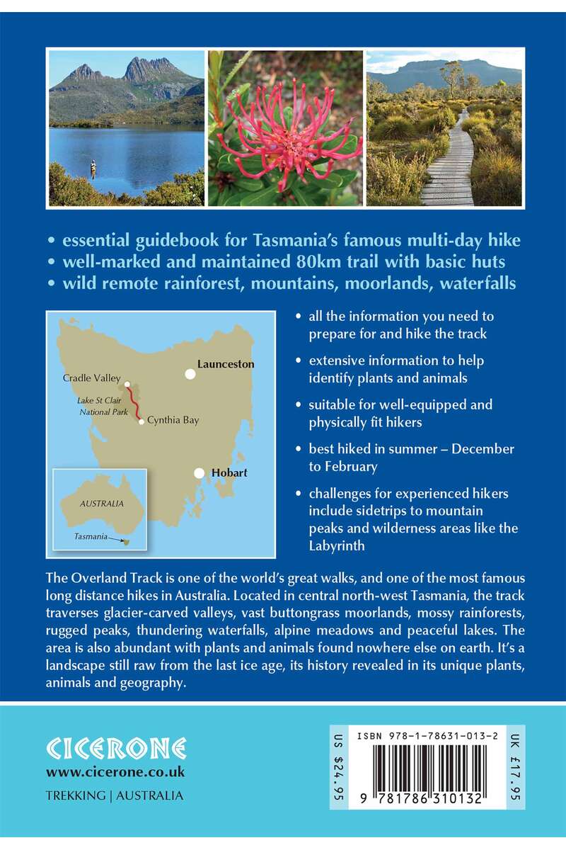 The Overland Track guidebook - hiking in Tasmania | Cicerone Press