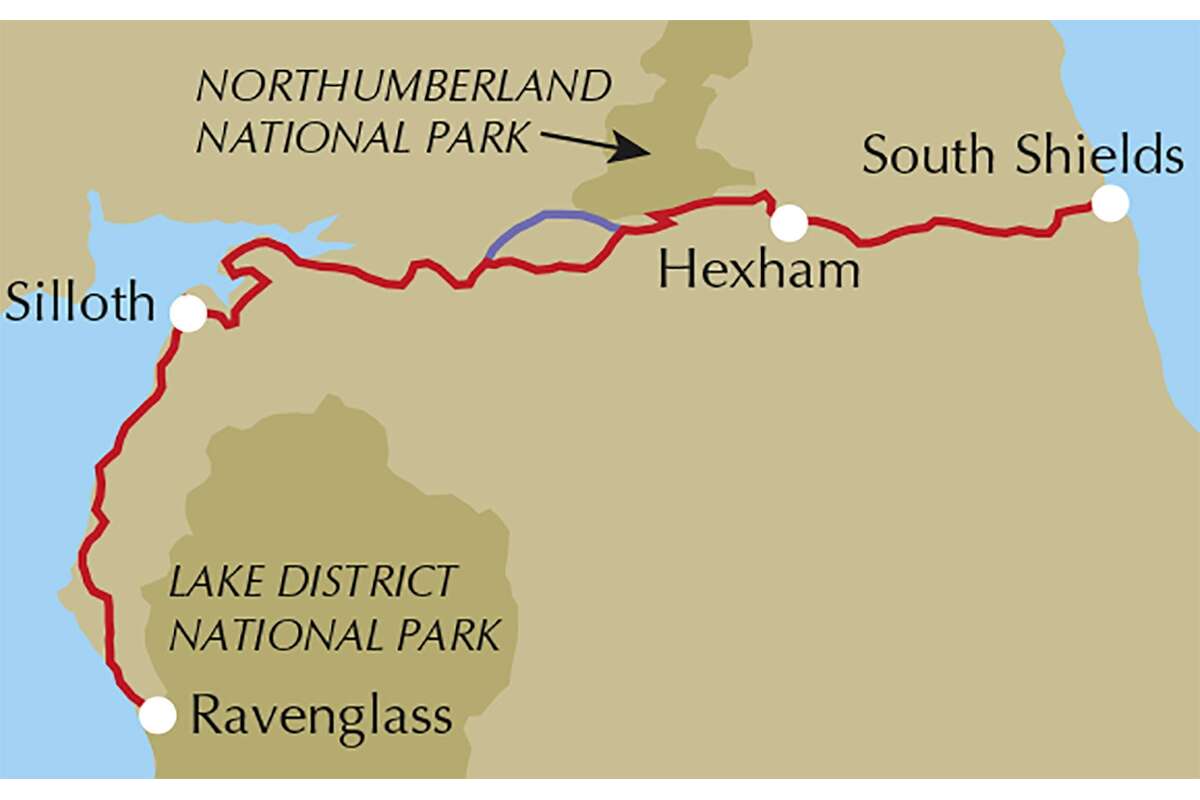 Hadrian’s Cycleway Guidebook | Cicerone Press