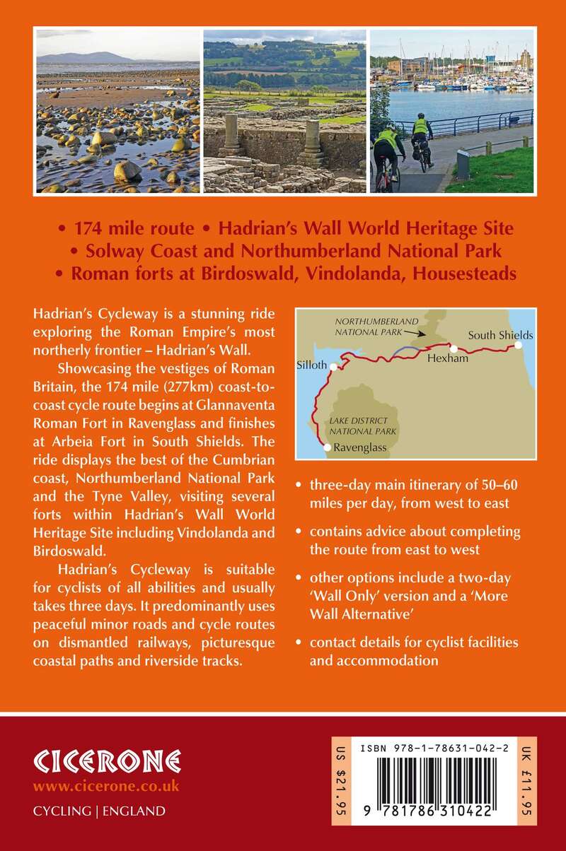 Hadrian's Cycleway guidebook - National Cycle Route… | Cicerone Press