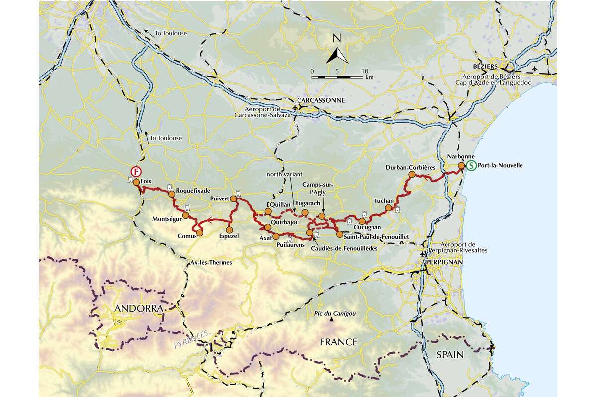 Walking the Cathar Way Guidebook | Cicerone Press