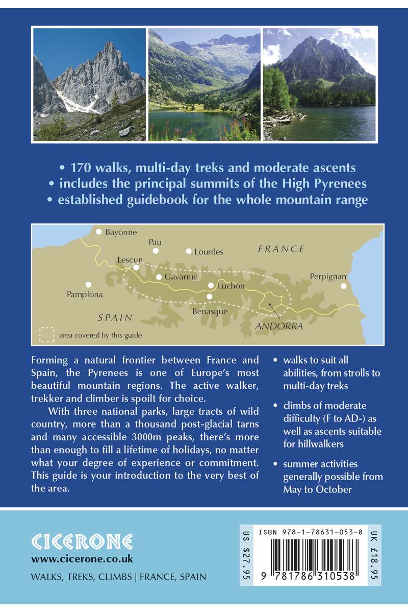 Walks and Climbs in the Pyrenees - 170 walks,… | Cicerone Press