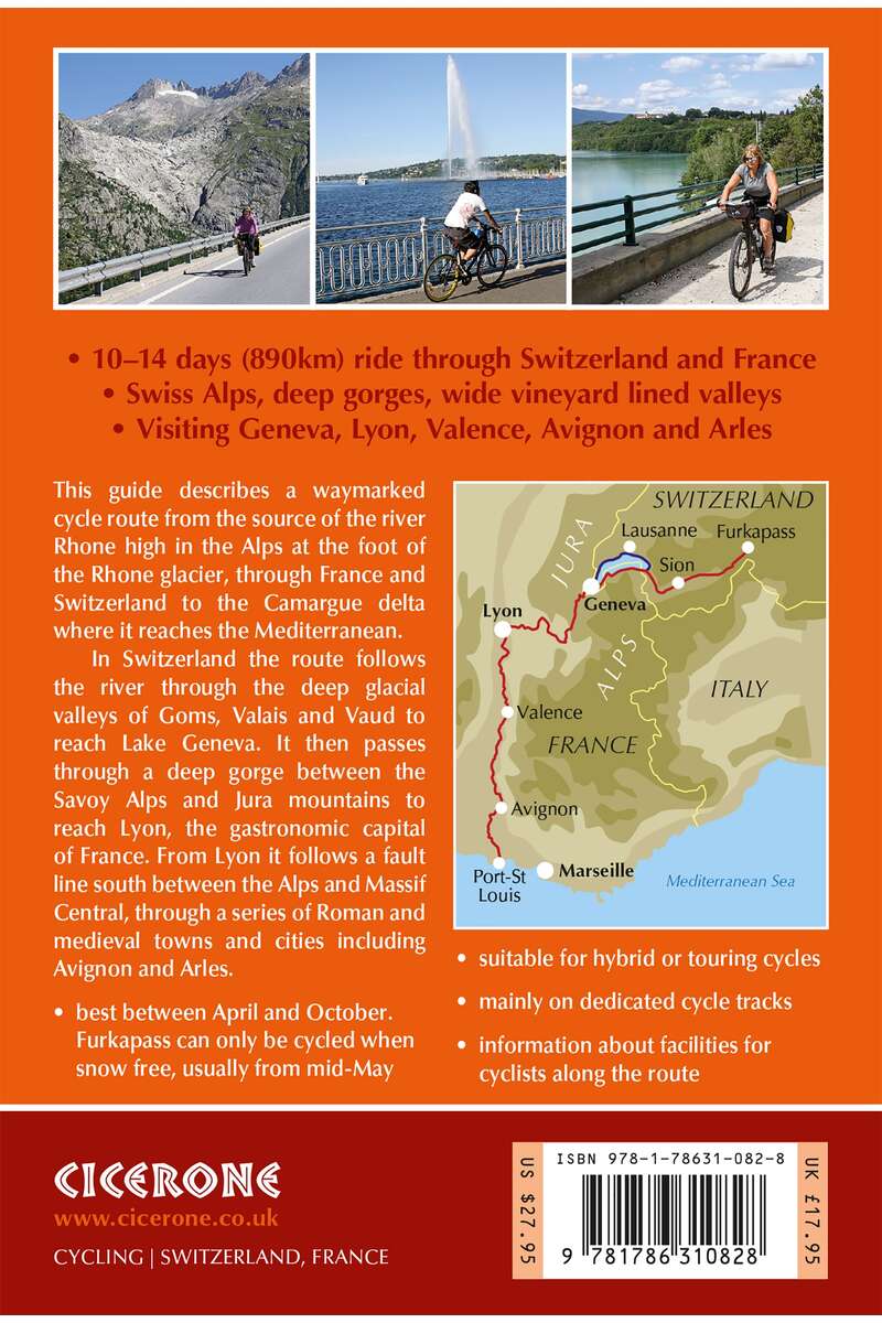 Rhone Cycle Route Guidebook - ViaRhona / EuroVelo… | Cicerone Press