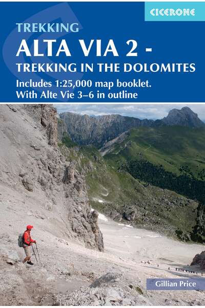 Dolomites via ferratas guidebook - 77 graded routes | Cicerone Press