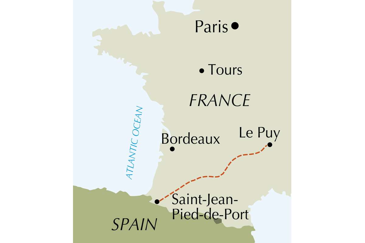 Via Podiensis GR65 pilgrim walking guidebook - trek… | Cicerone Press