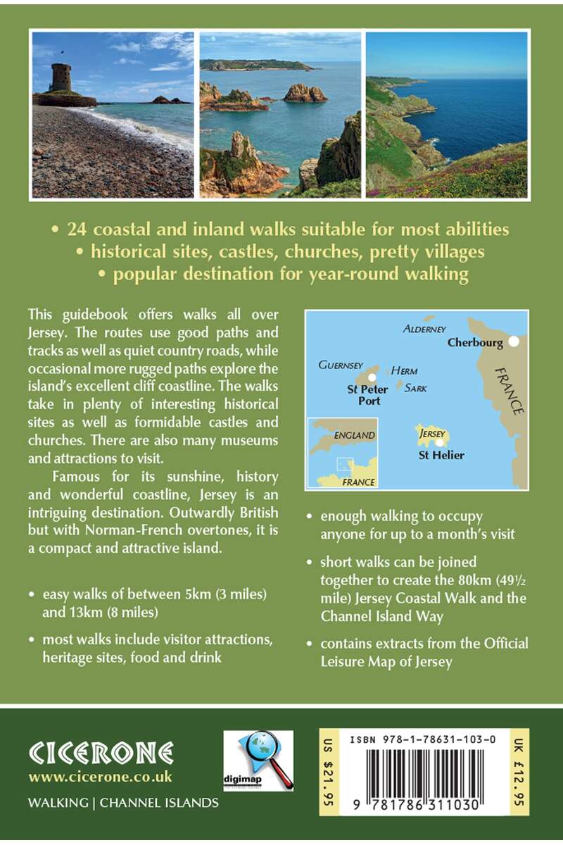 Walking on Jersey guidebook | Cicerone Press
