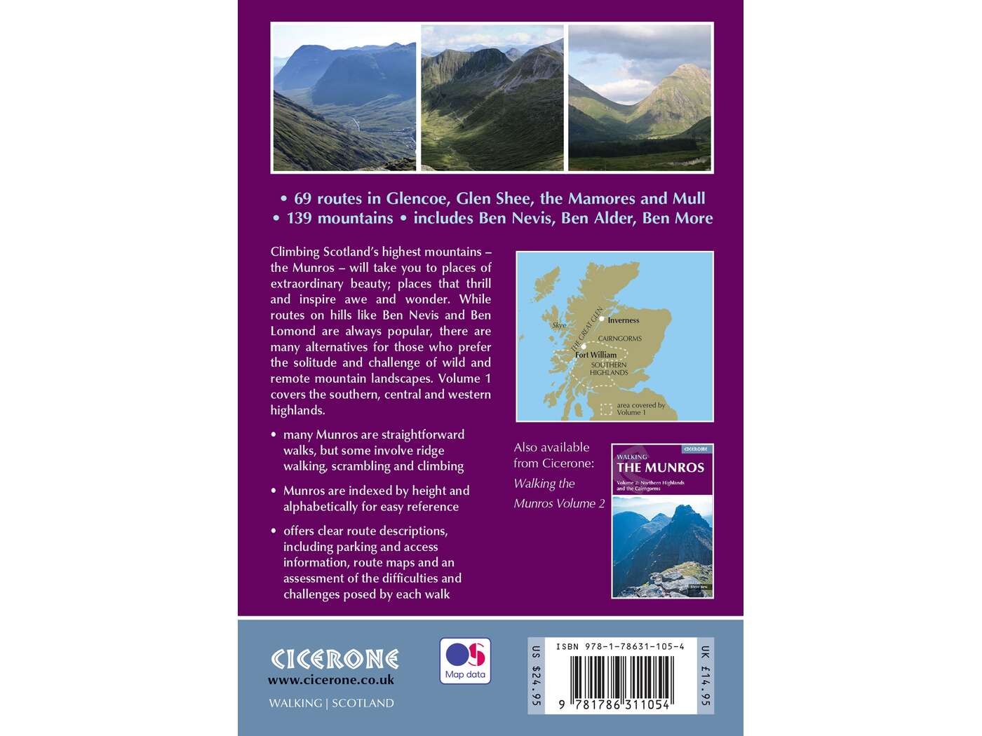 Munros Guidebook - Southern, Central, Western… | Cicerone Press