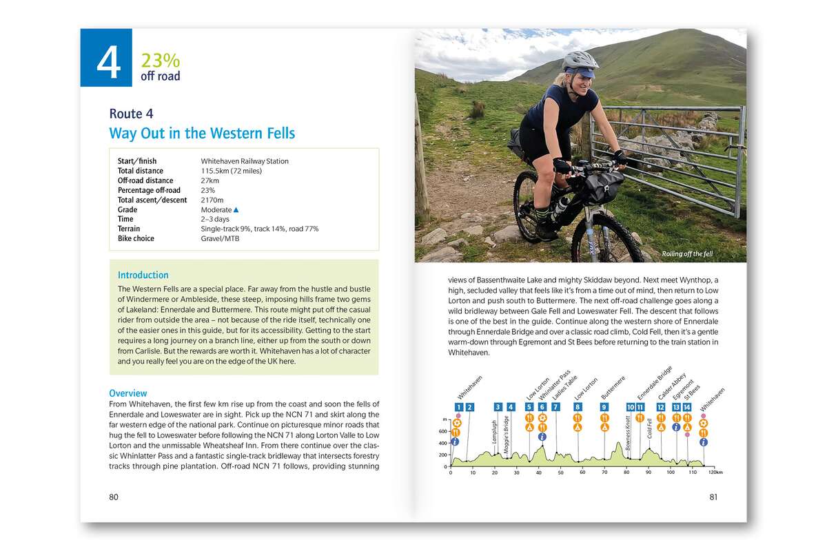 Guidebook of 8 bikepacking routes in the Lake… | Cicerone Press