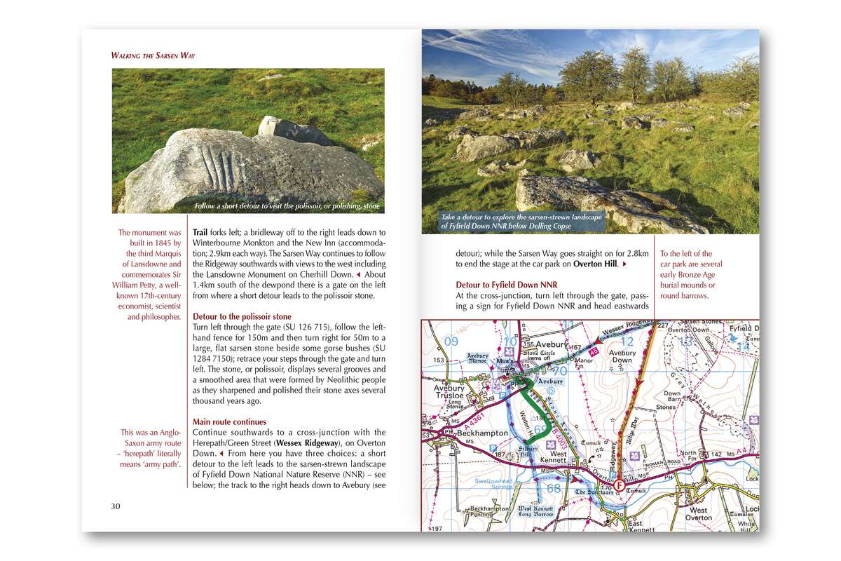 Sarsen Way Guidebook | Cicerone Press