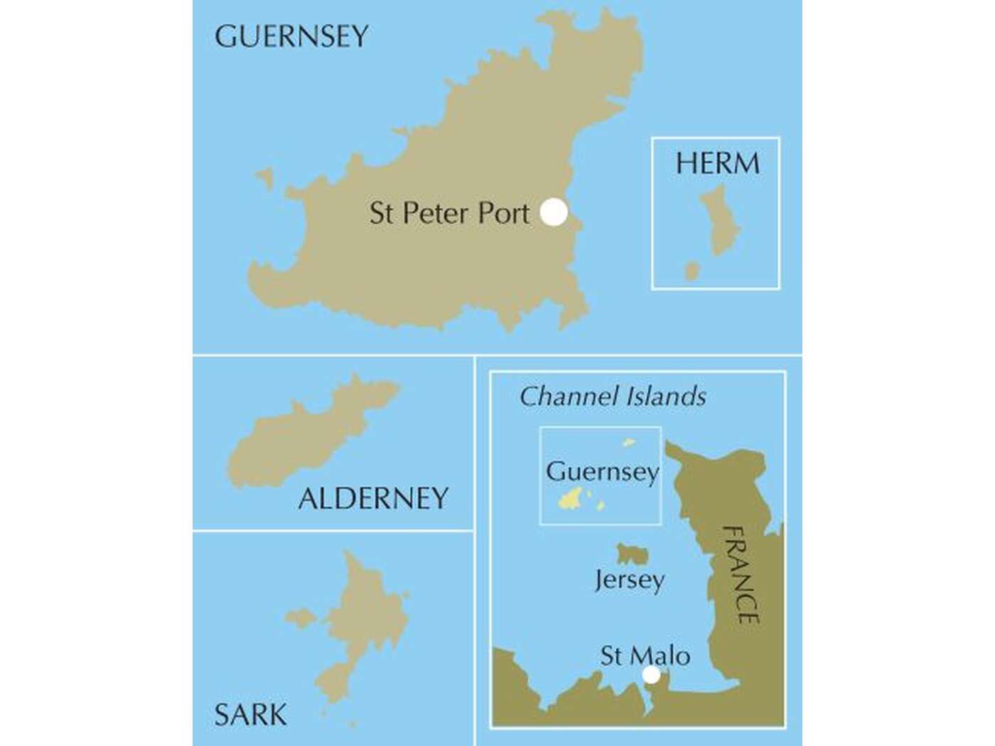 Walking guidebook Guernsey, Alderney, Sark, Herm,… | Cicerone Press