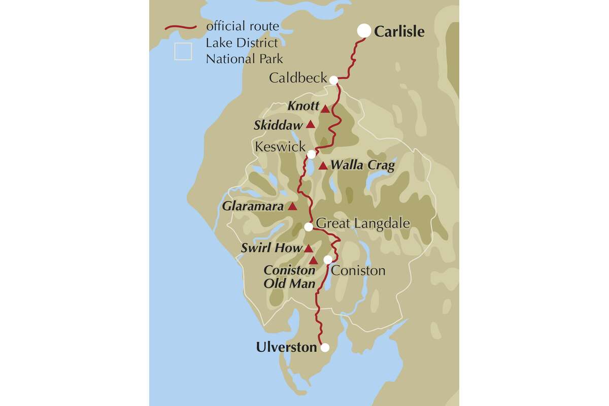 Walking The Cumbria Way Guidebook | Cicerone Press