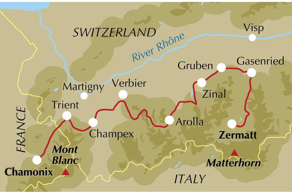 Walker's Haute Route guidebook | Chamonix to Zermatt | Cicerone Press